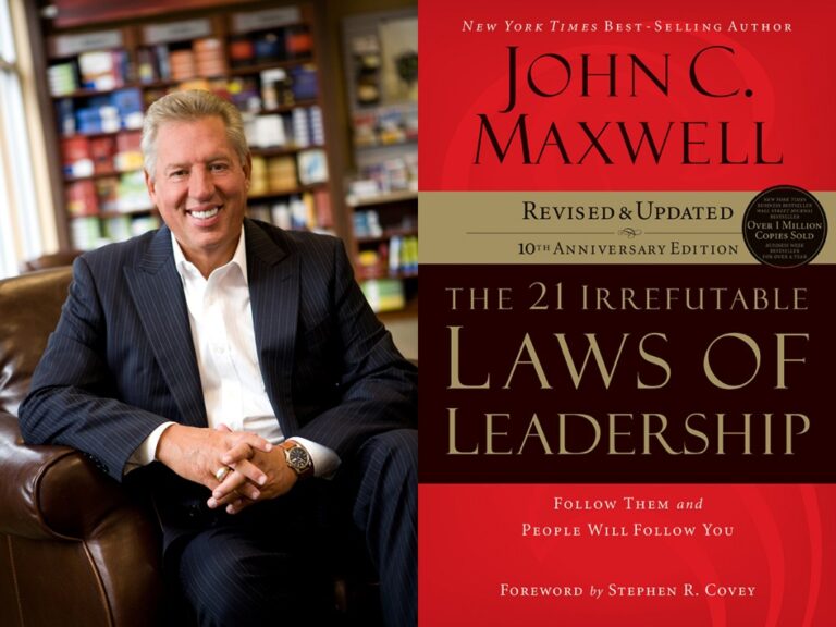 LAS 21 LEYES DEL LIDERAZGO CON UNA PERSPECTIVA BÍBLICA, DE JOHN MAXWELL ...